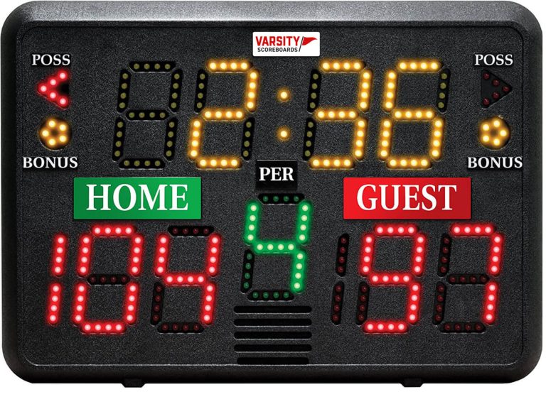 LED-4 Portable Multisport Scoreboard - Varsity Scoreboards