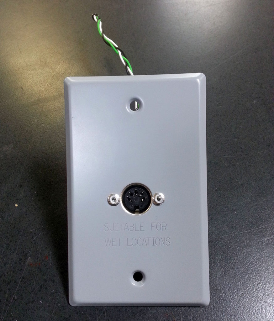 Junction Box Cover Plate - Varsity Scoreboards