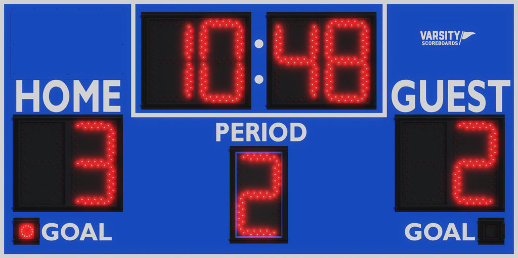 3430 Soccer Scoreboard - Varsity Scoreboards