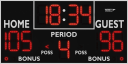 3432 Basketball/Multisport Scoreboard- Outdoor - Varsity Scoreboards
